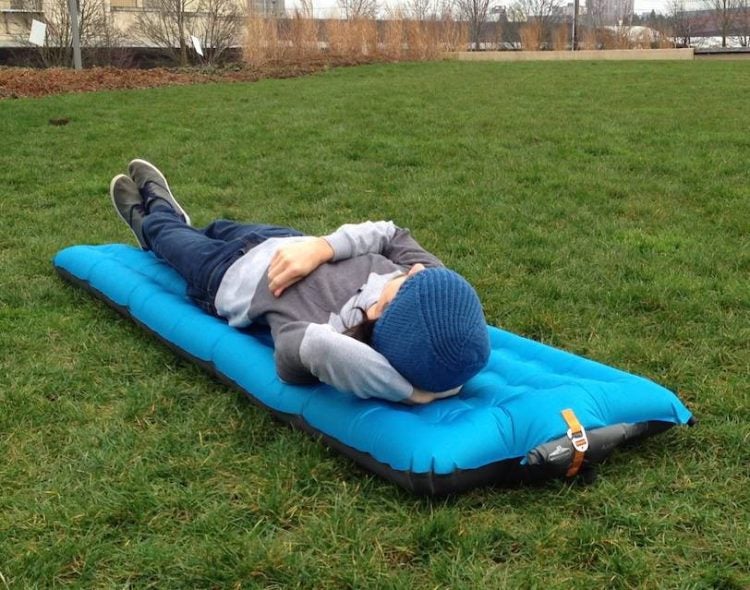 Windcatcher's No-Pump, Inflatable Camping Pad Will Change Your Life