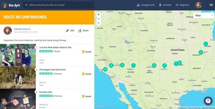 Hit the "Mother Road" and Discover the Best Route 66 Camping