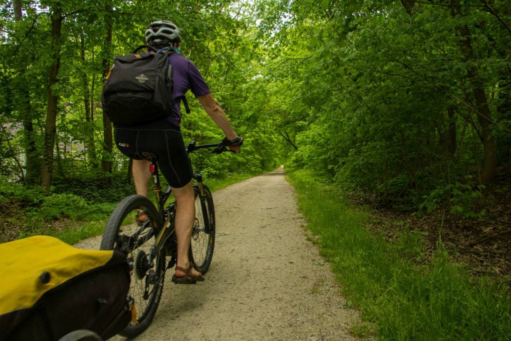 Full-Time Campers: Bikepacking the Towpath in the Cuyahoga Valley