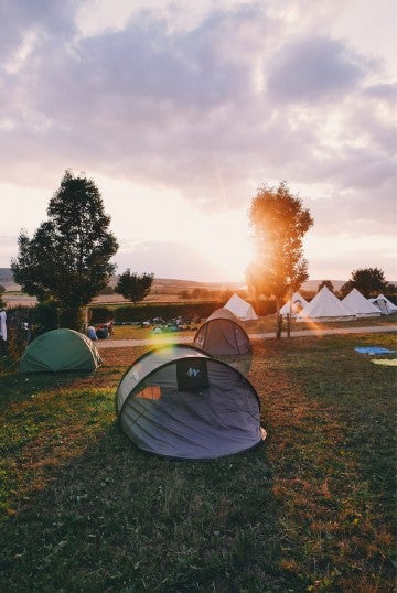 Here's How to Survive When Camping at Music Festivals