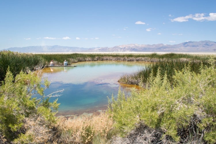 8 Steamy Hot Springs in Nevada and Where to Camp Nearby