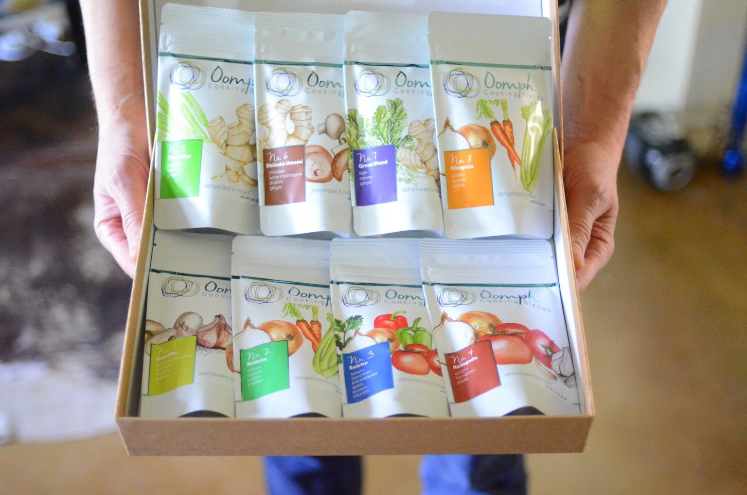 Oomph Cooking Blends Bring Big Flavor to the Home or Backcountry