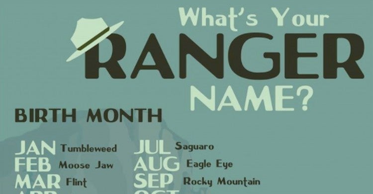 What Is Your Park Ranger Name?