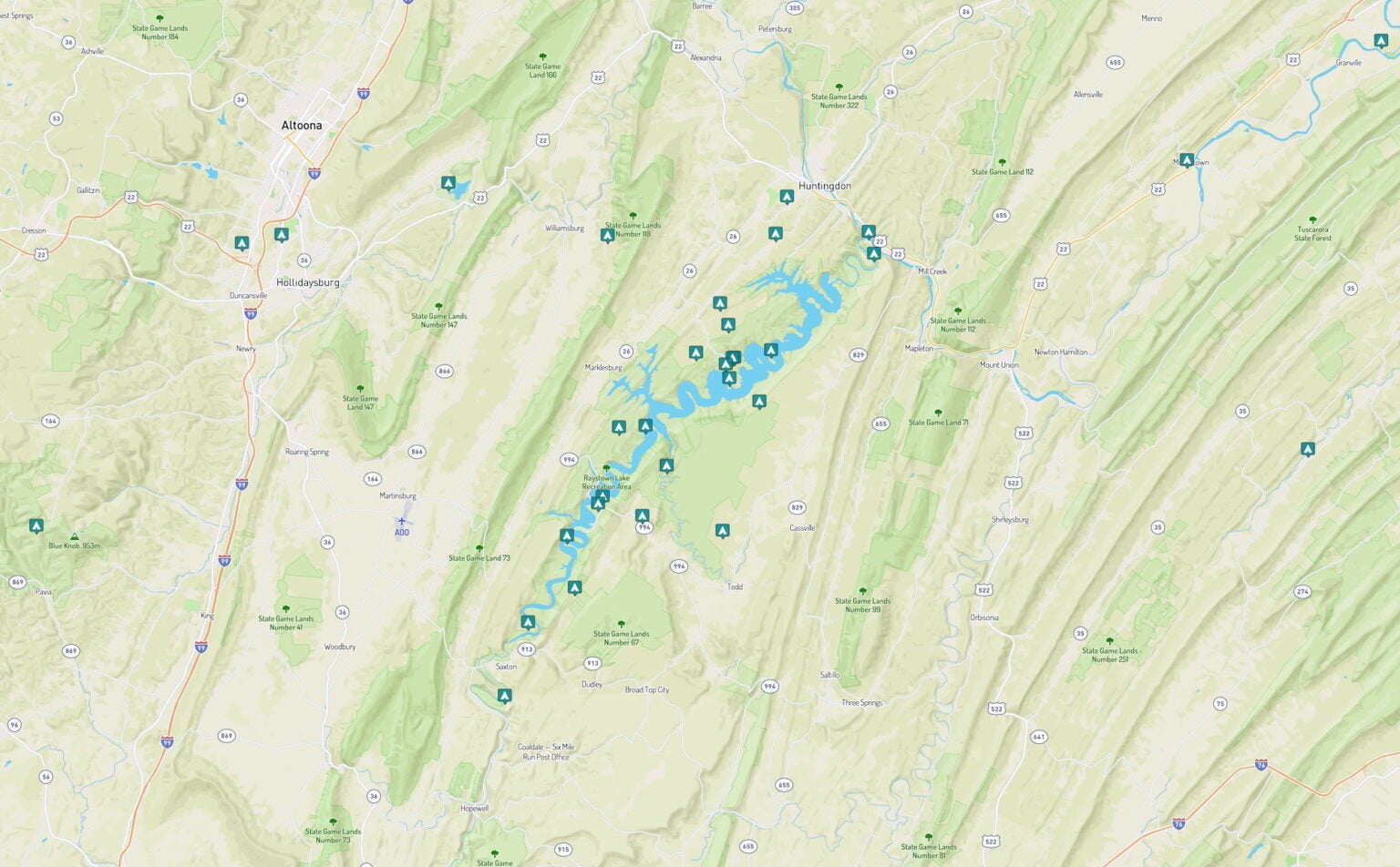 Explore Pennsylvania's Largest Lake at These 6 Raystown Lake Camping Spots
