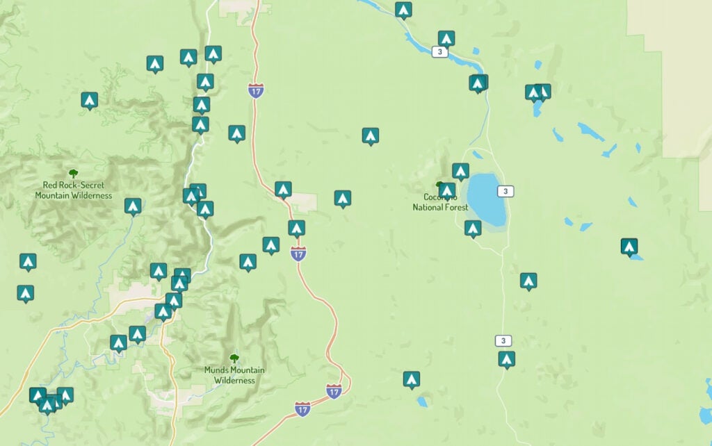 7 Coconino National Forest Camping Spots to See the Best of Arizona